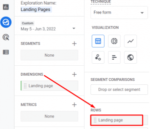 How to Create Landing Pages Reports In Google Analytics 4