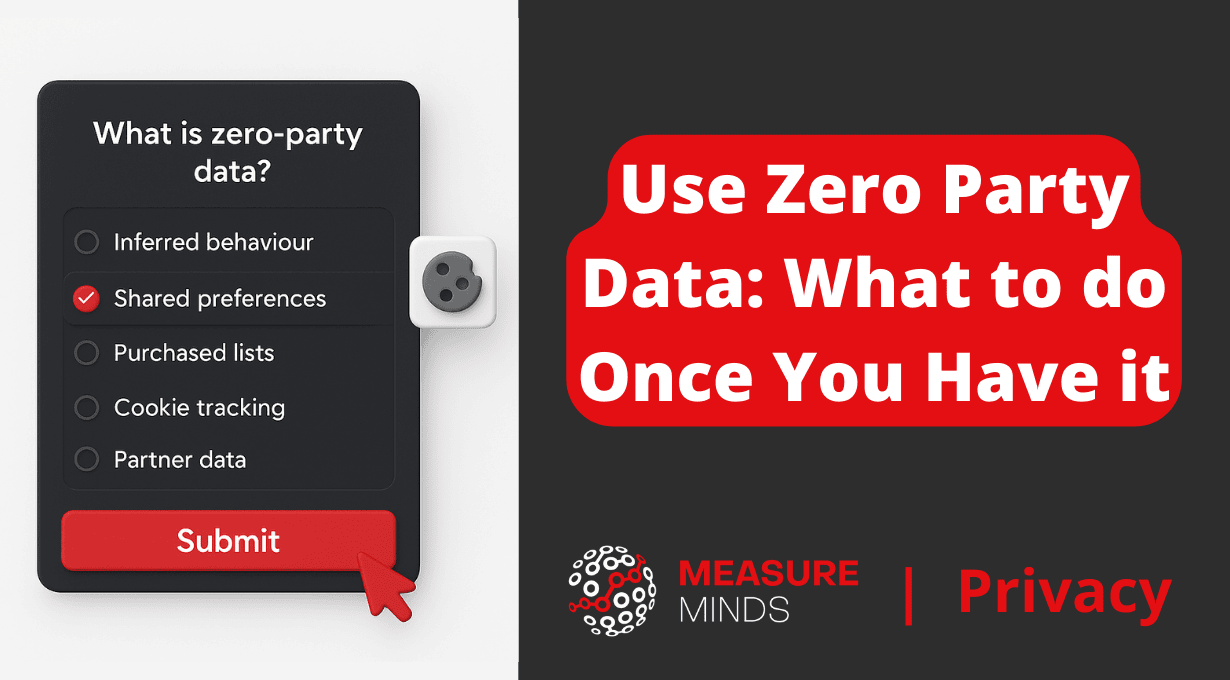 Use Zero Party Data: What to do Once You Have it